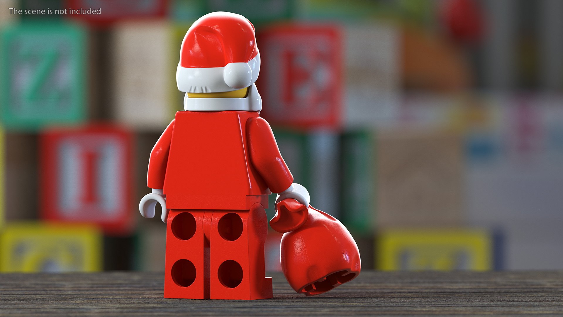 Lego Santa With Santa Sleigh And Reindeers Collection 3D - TurboSquid ...