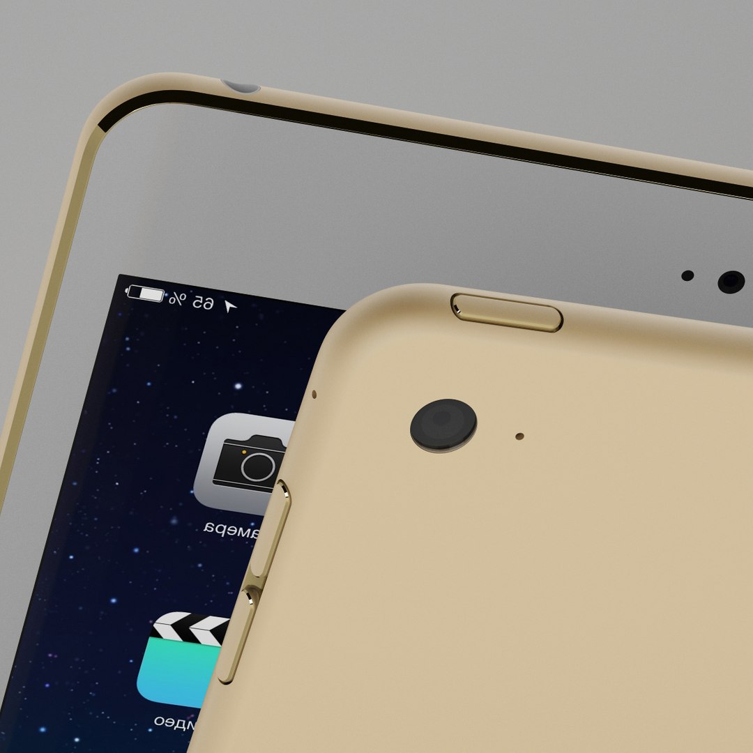 3d Model Tablet Apple Ipad Mini
