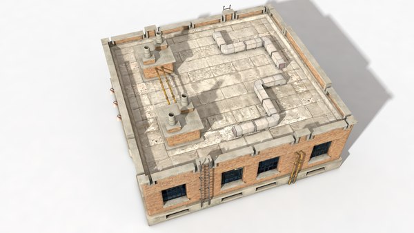 Warehouse Low Poly model - TurboSquid 1967067