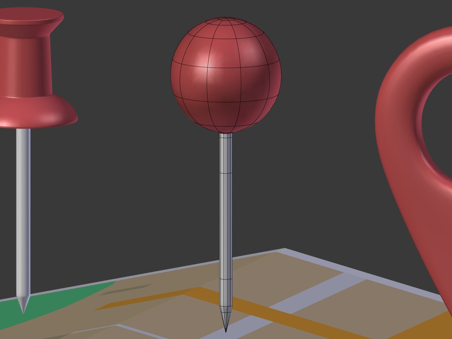 3D Model Direction Symbol - TurboSquid 1461832