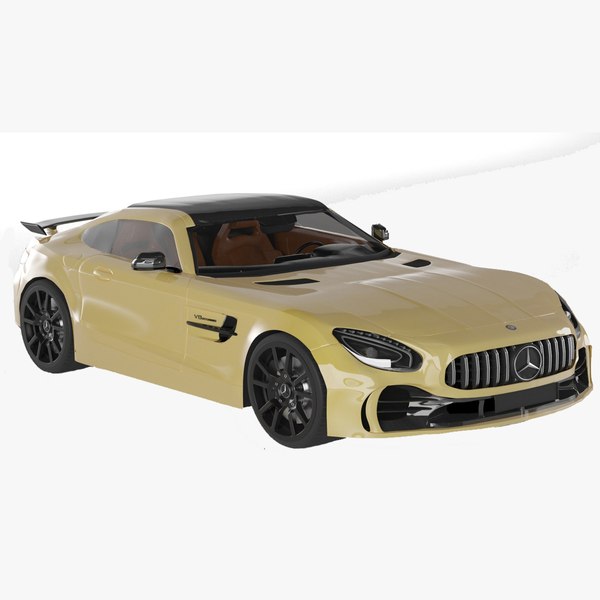 3D mercedes benz gtr amg model - TurboSquid 1703239