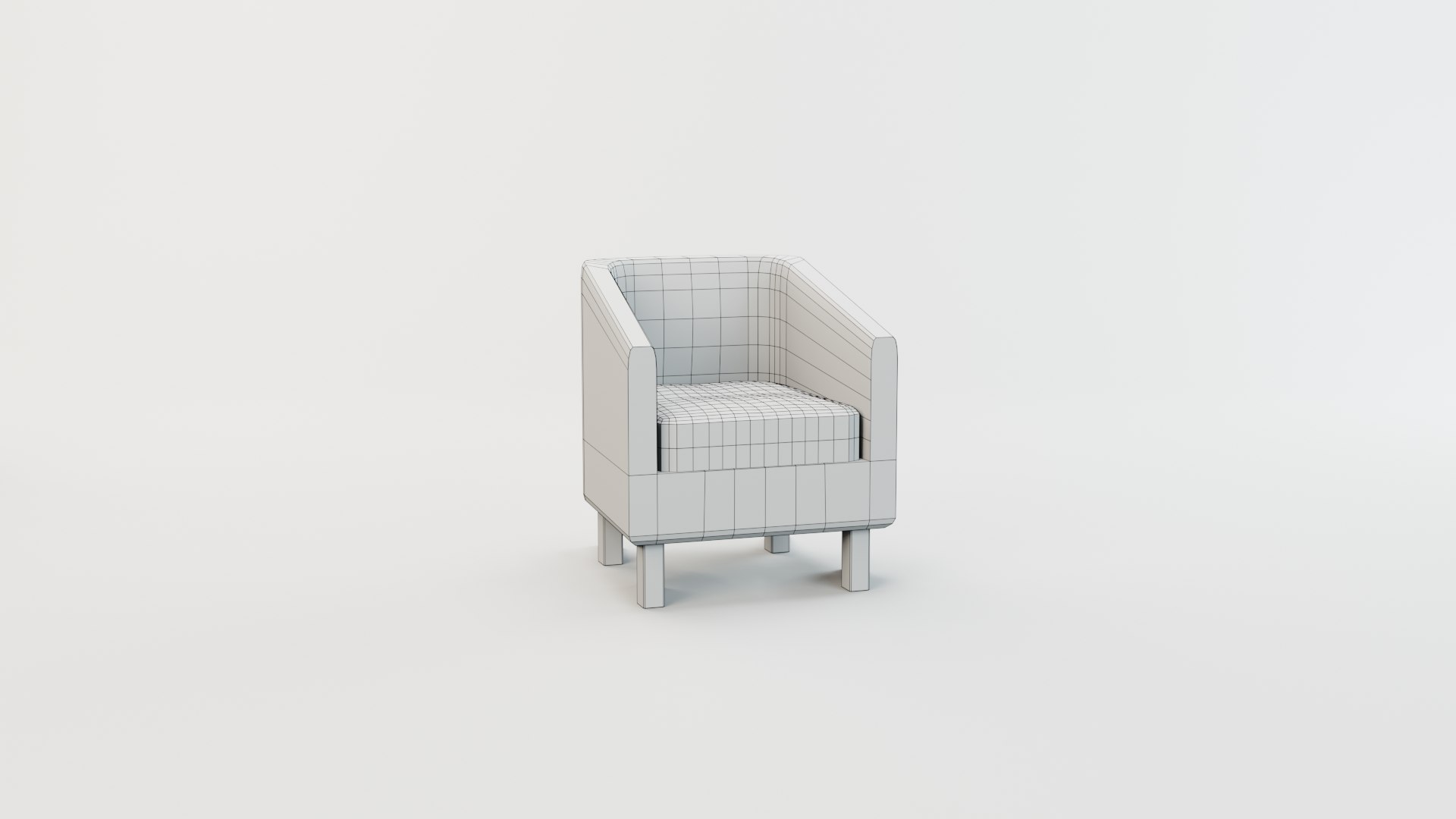 3D Low Poly Armchairs Package I - TurboSquid 2080639
