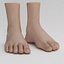 3d Model Foot Realistic