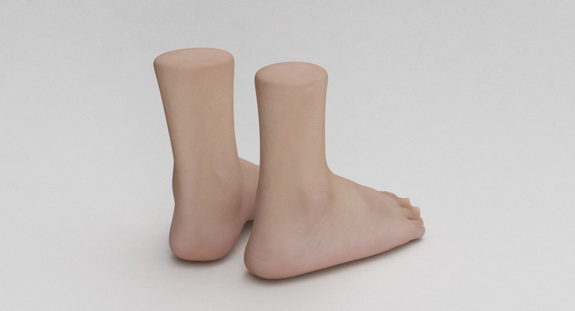 3d Model Foot Realistic