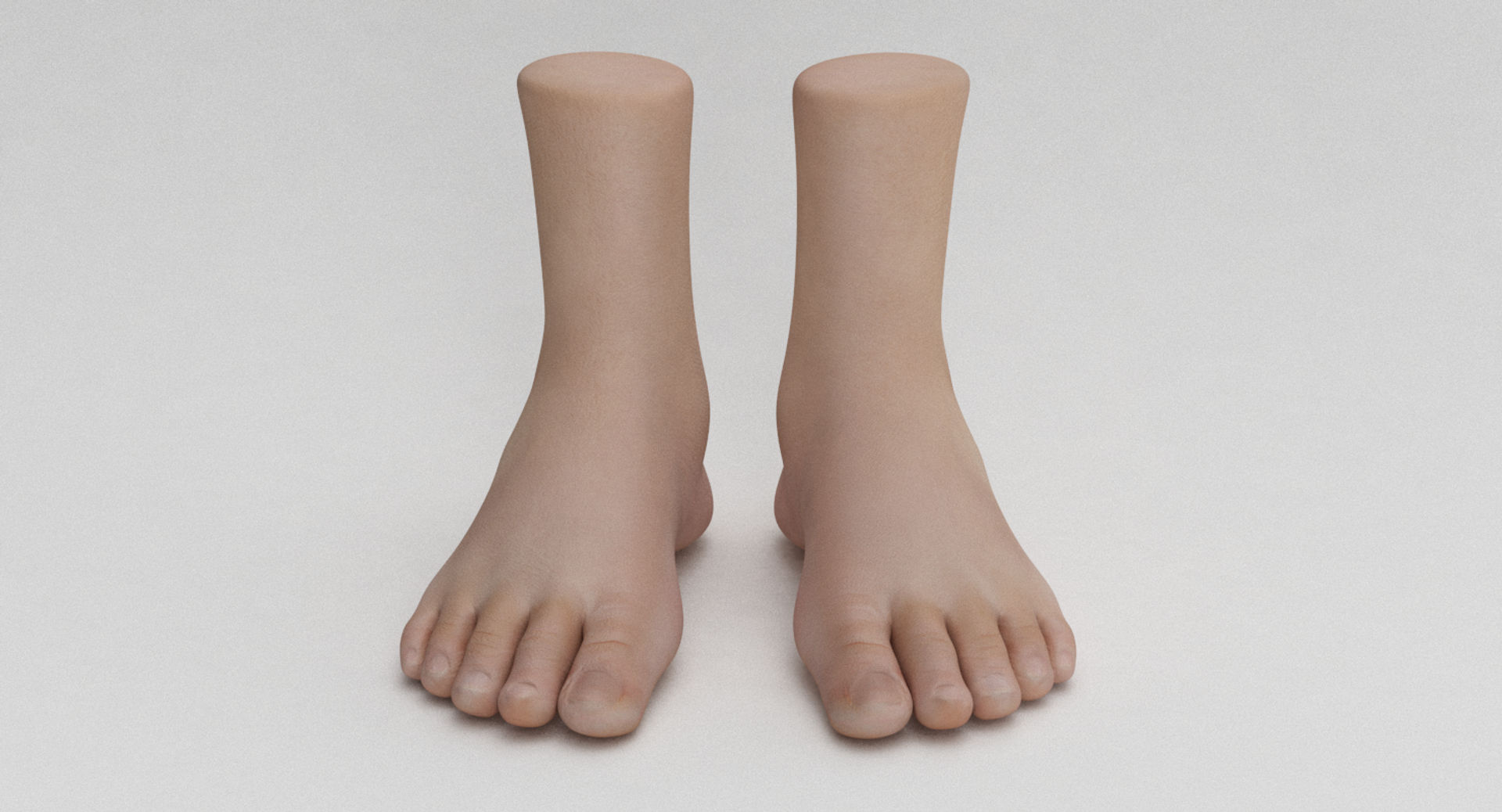 3d Model Foot Realistic