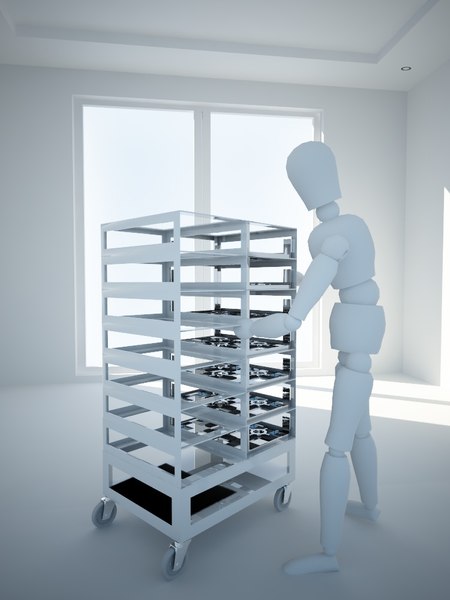 cart 3d c4d