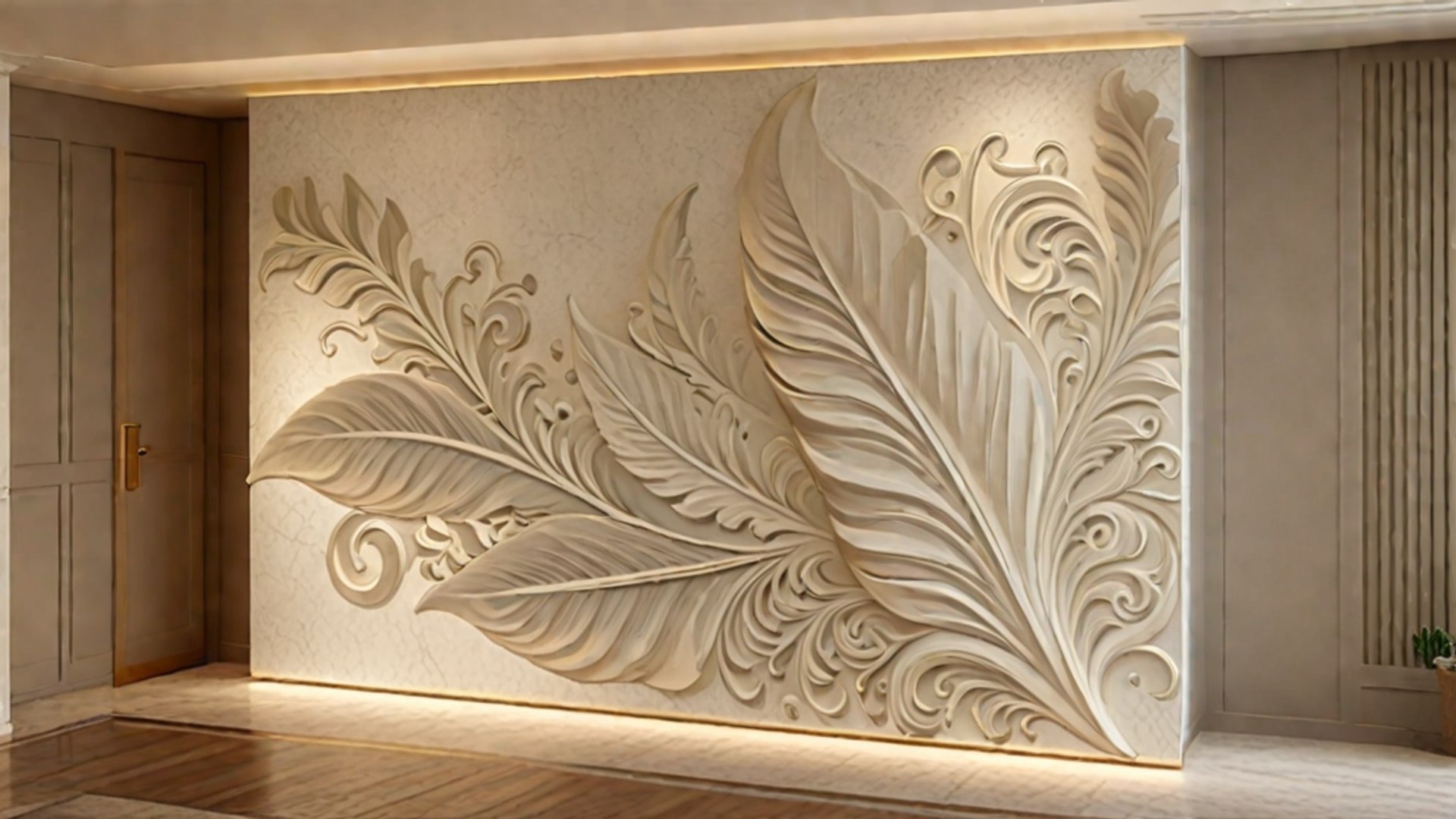Modern Panel Wall Decor Set Relief Stl Mural CNC 177 3D Model - TurboSquid 2388338