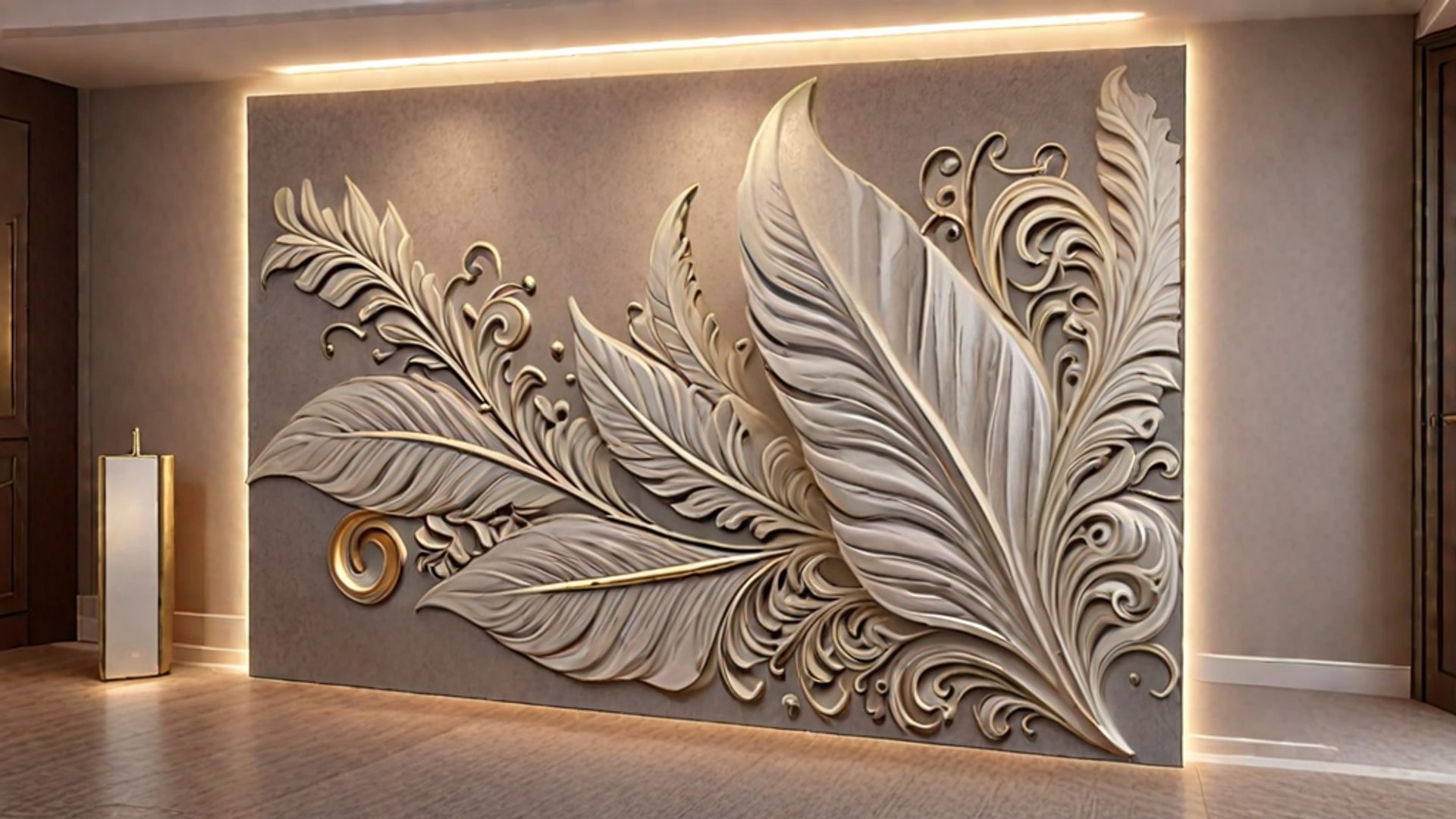 Modern Panel Wall Decor Set Relief Stl Mural CNC 177 3D Model - TurboSquid 2388338