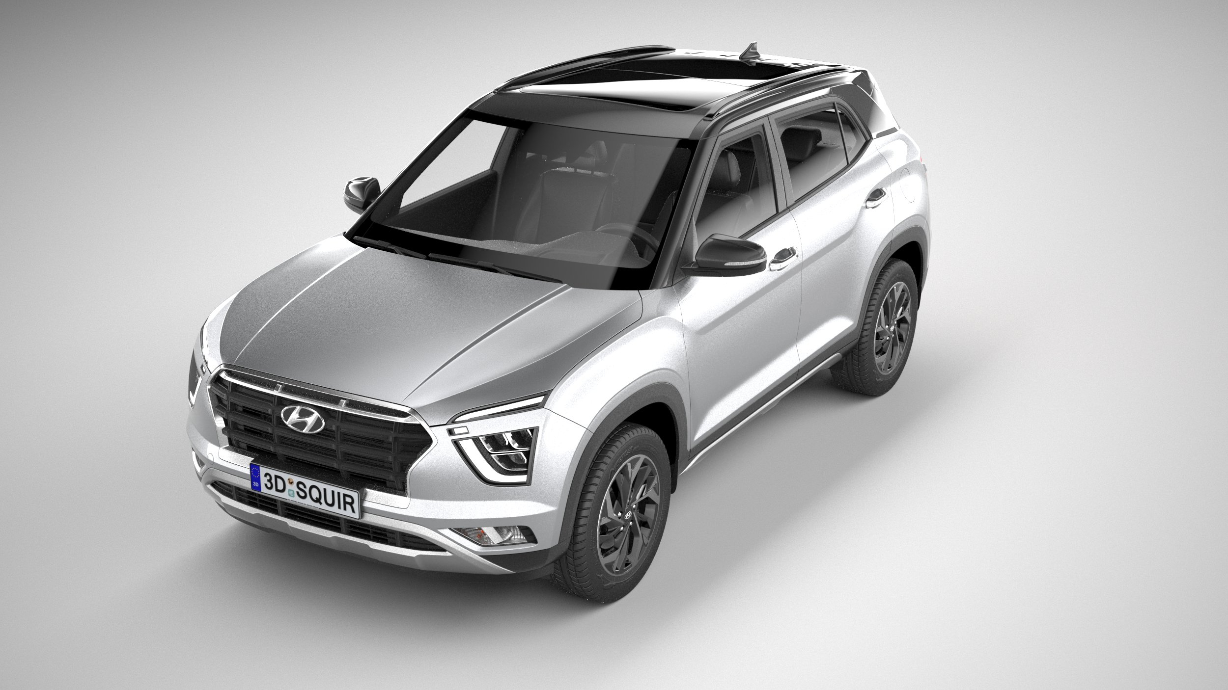 현대 Creta 2021 3D 모델 - TurboSquid 1745522