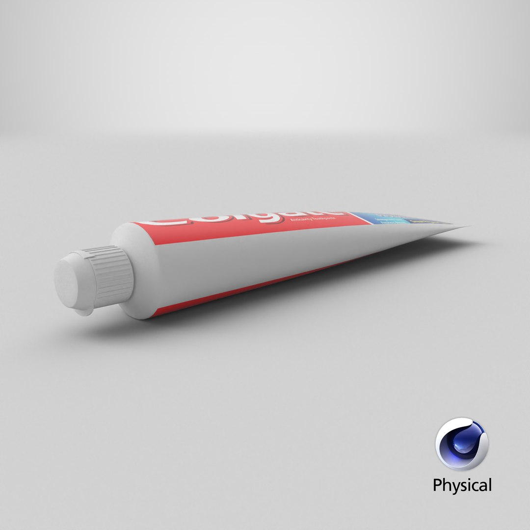 3D Toothpaste Colgate - TurboSquid 1668758