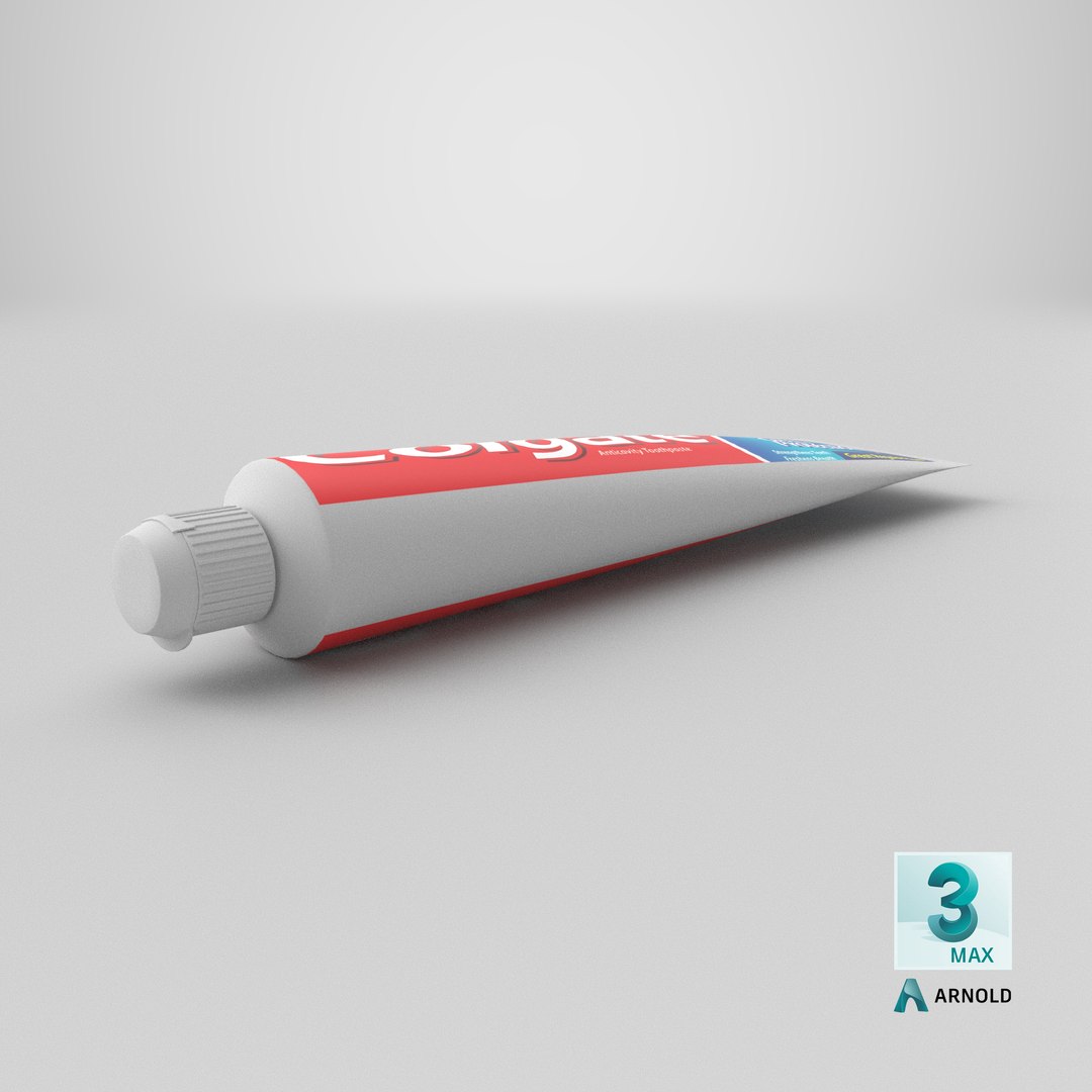 3D Toothpaste Colgate - TurboSquid 1668758