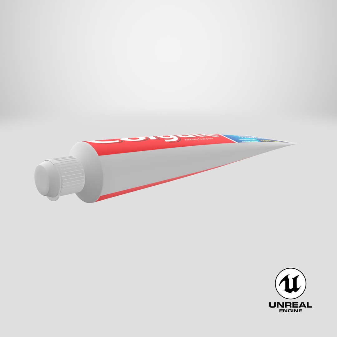 3D Toothpaste Colgate - TurboSquid 1668758