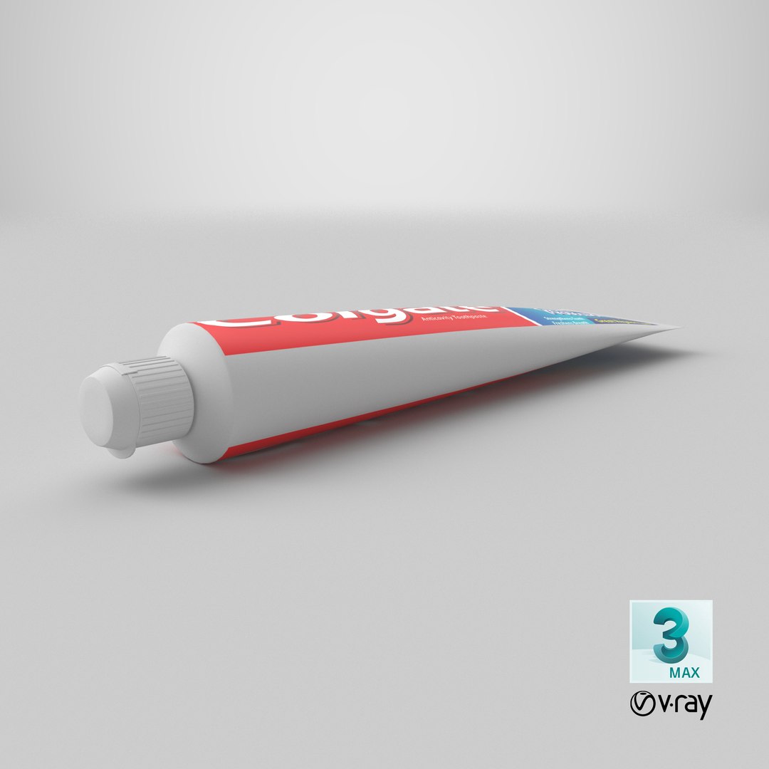 3D Toothpaste Colgate - TurboSquid 1668758