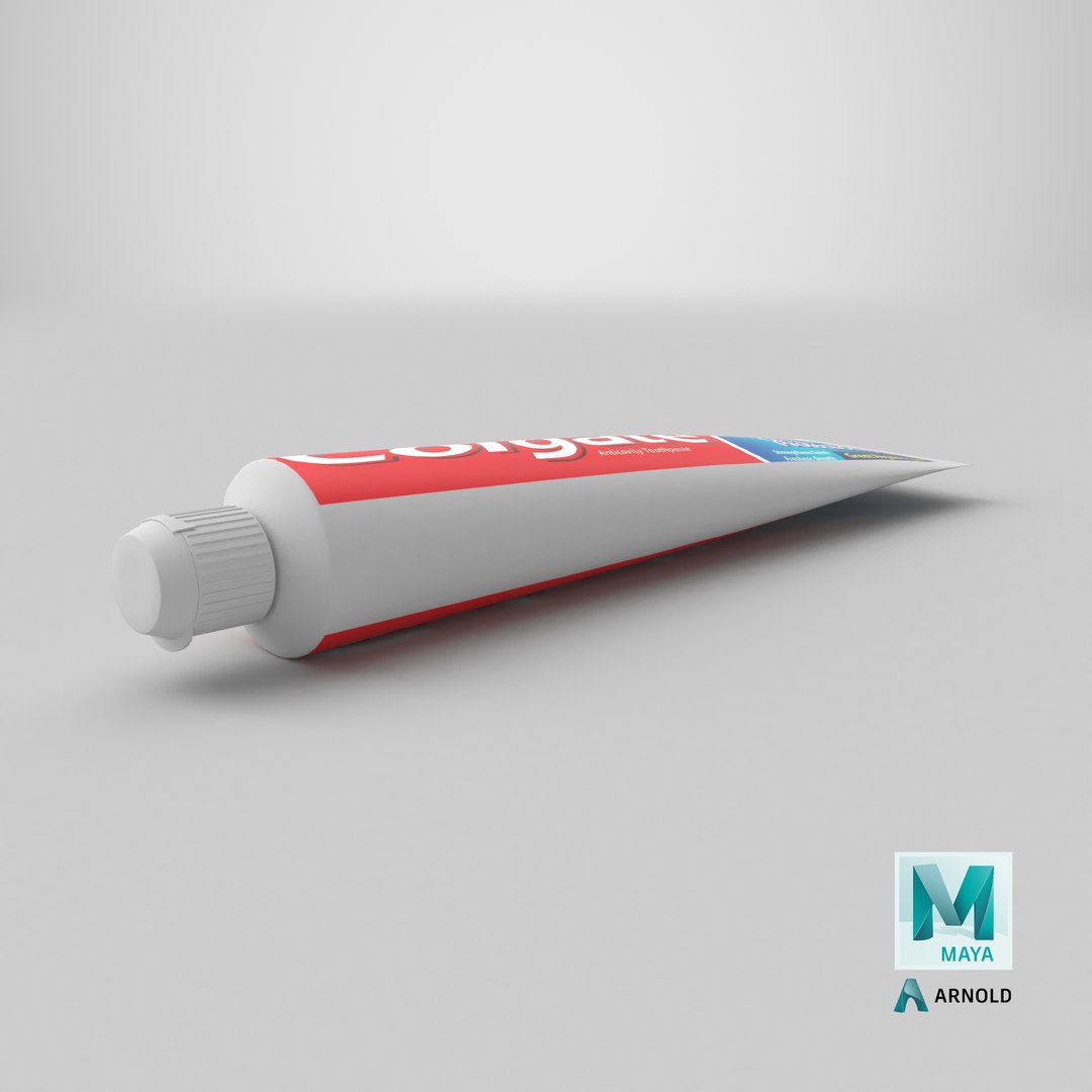 3D Toothpaste Colgate - TurboSquid 1668758