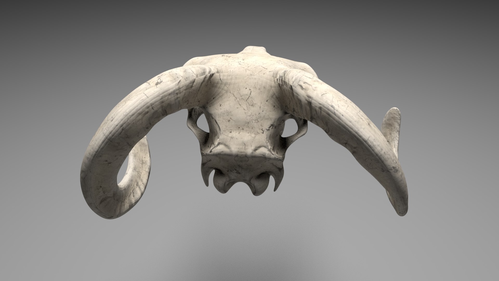 Ram Skull 3D Model - TurboSquid 1465169