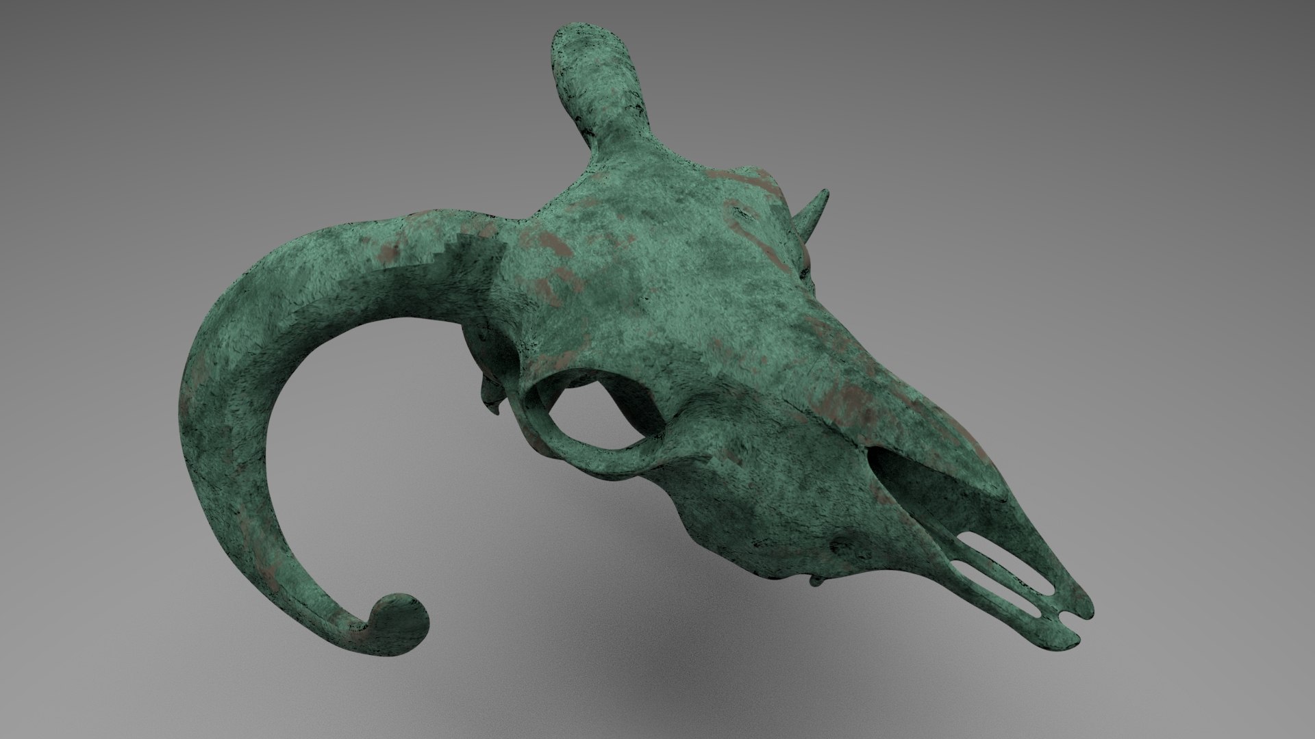 Ram Skull 3D Model - TurboSquid 1465169