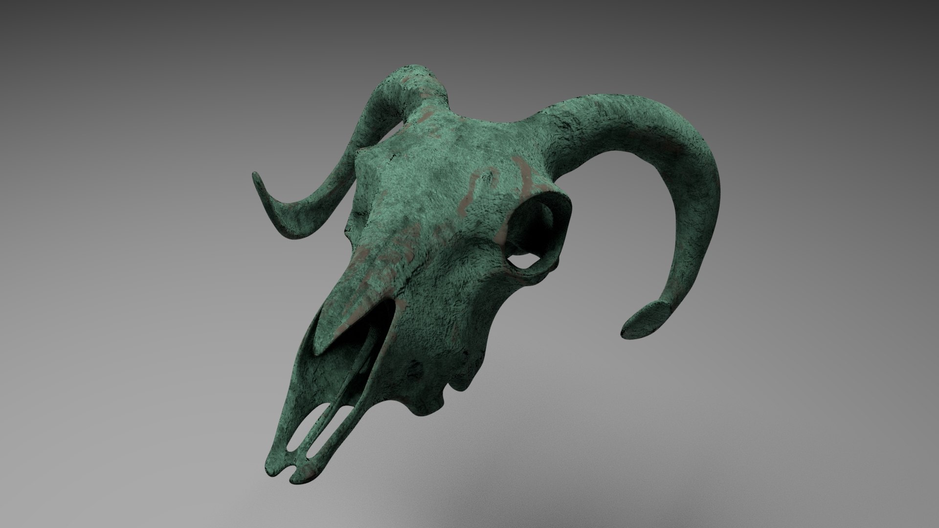 Ram Skull 3D Model - TurboSquid 1465169