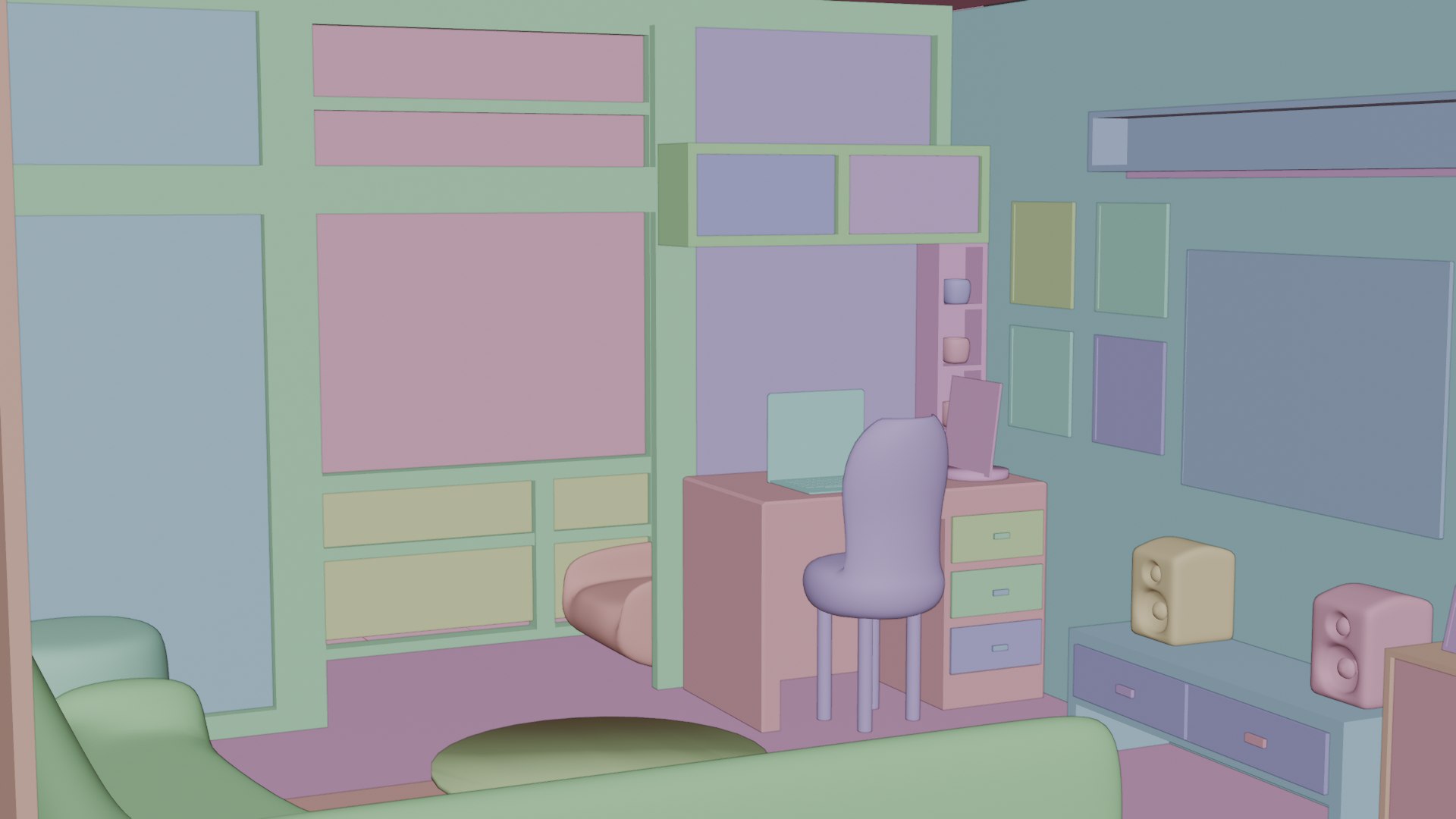 3D 3d Isometric View Model - TurboSquid 2232610