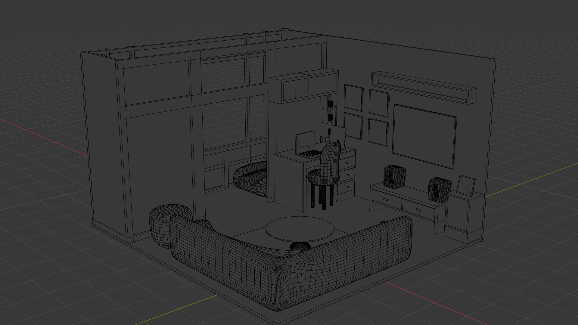 3D 3d Isometric View Model - TurboSquid 2232610