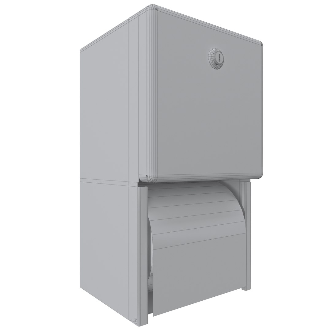 3D Toilet Paper Dispenser - TurboSquid 1209004