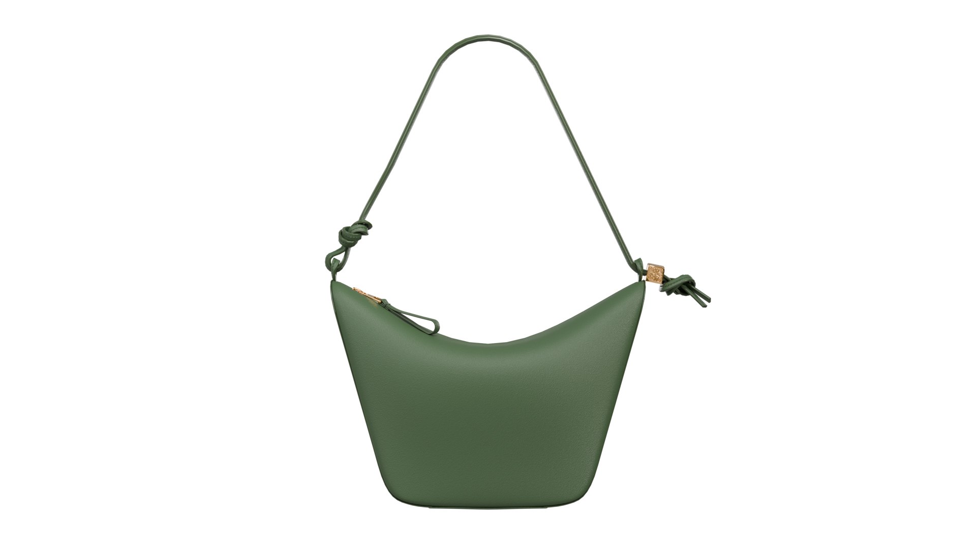 LOEWE Hammock Hobo Bag Bottle Green 3D - TurboSquid 2195109