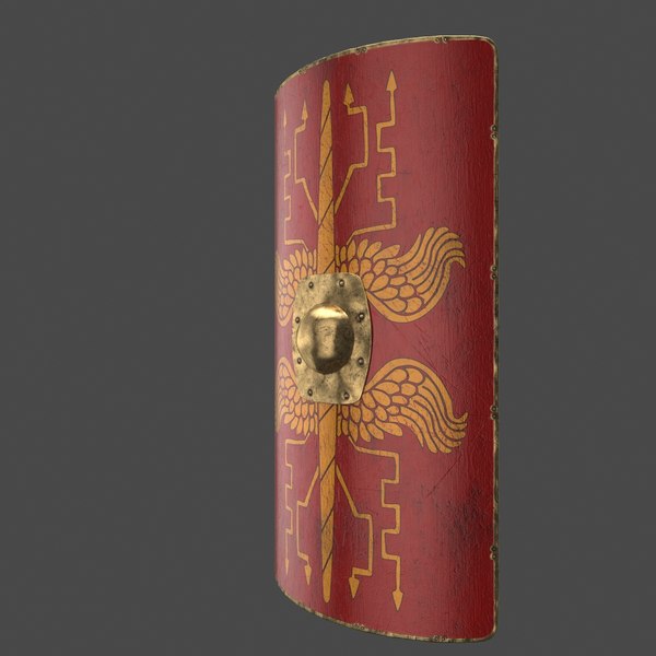 3D roman shield - TurboSquid 1668280