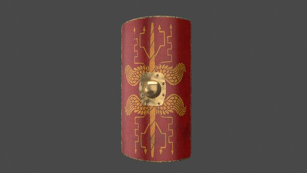 3D roman shield - TurboSquid 1668280