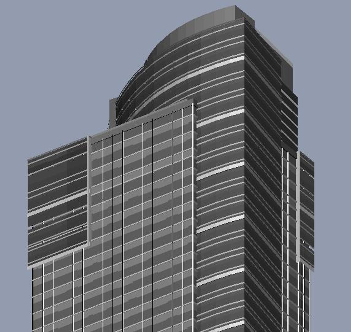 3dsmax Fox Tower