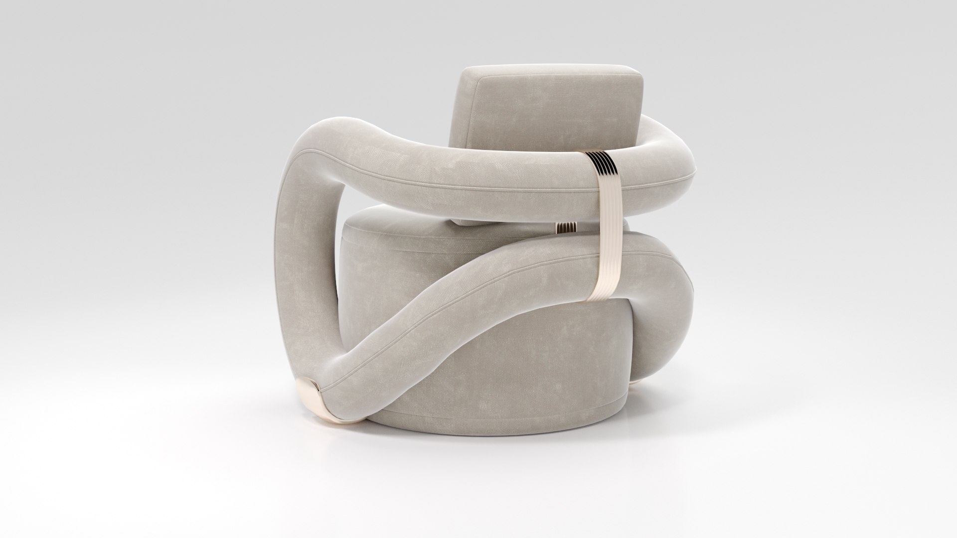 INFINITY ARMCHAIR 3D Model - TurboSquid 2136136