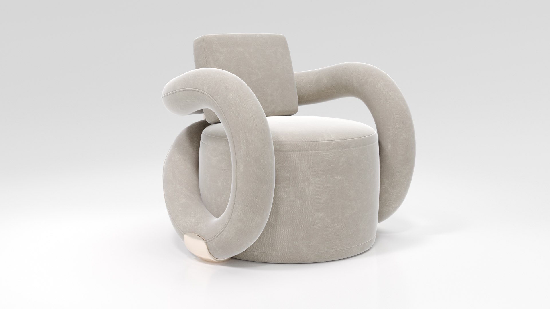 INFINITY ARMCHAIR 3D Model - TurboSquid 2136136