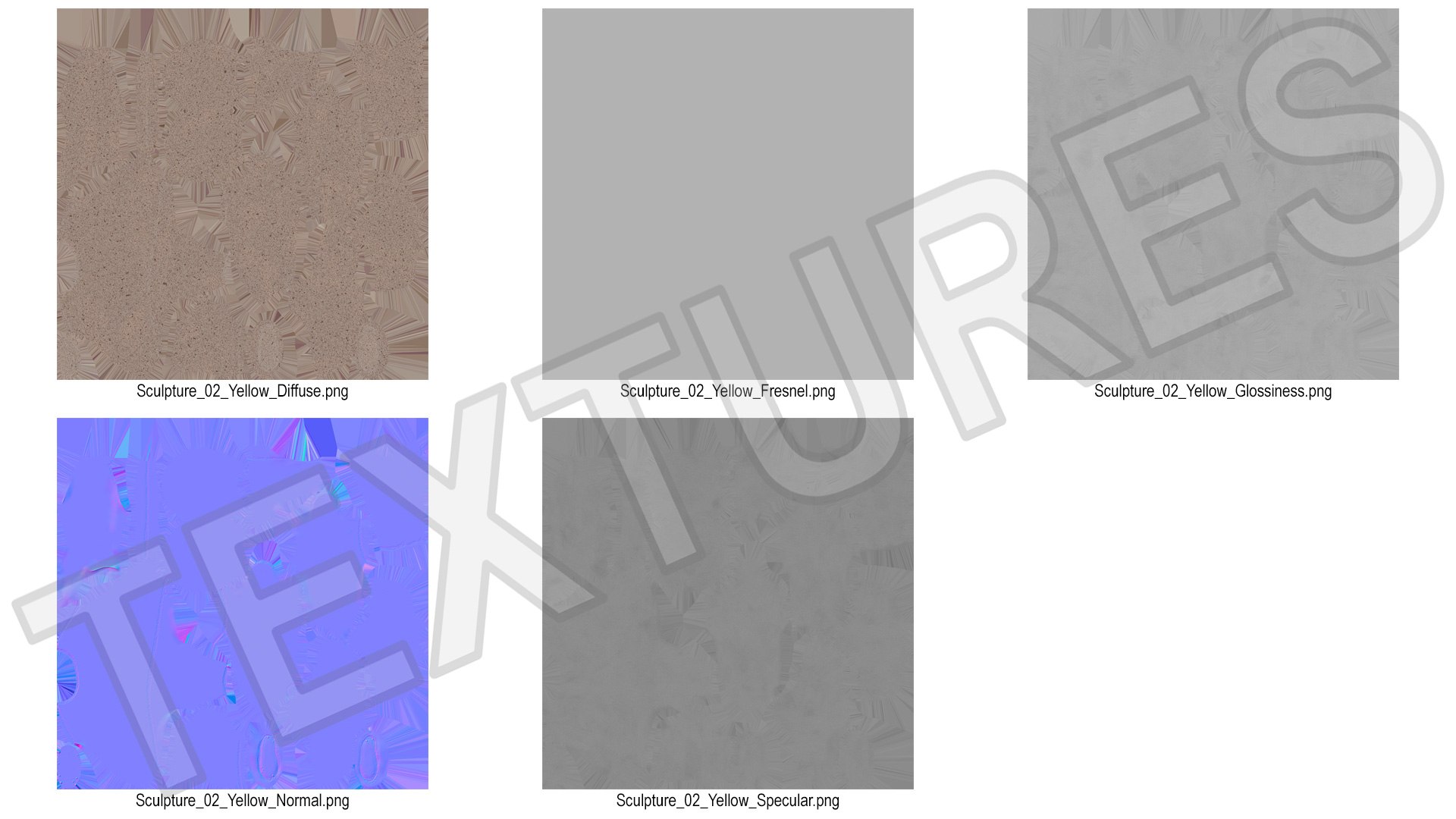 Home Decor Sculptures White Stone 3D Model - TurboSquid 2210707