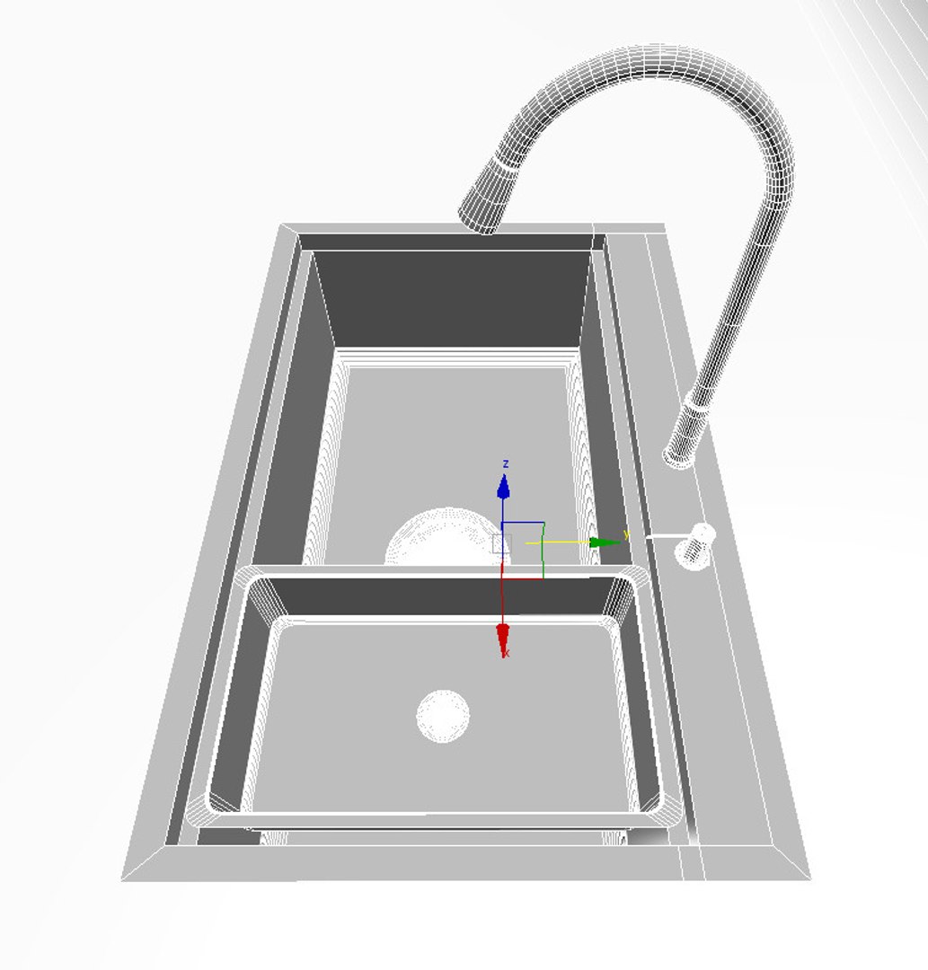 Kitchen Sink Model - TurboSquid 1873264