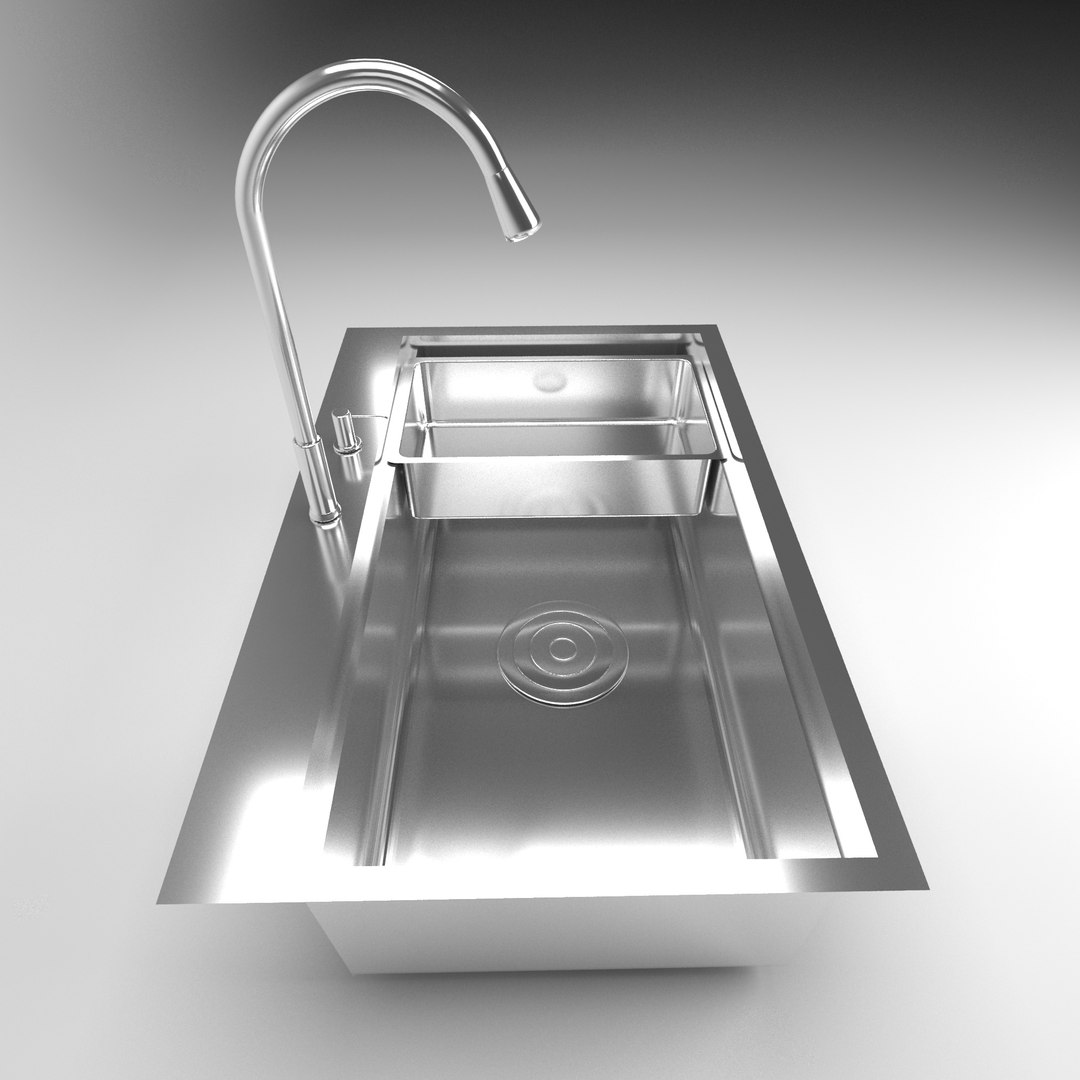 Kitchen Sink Model - TurboSquid 1873264