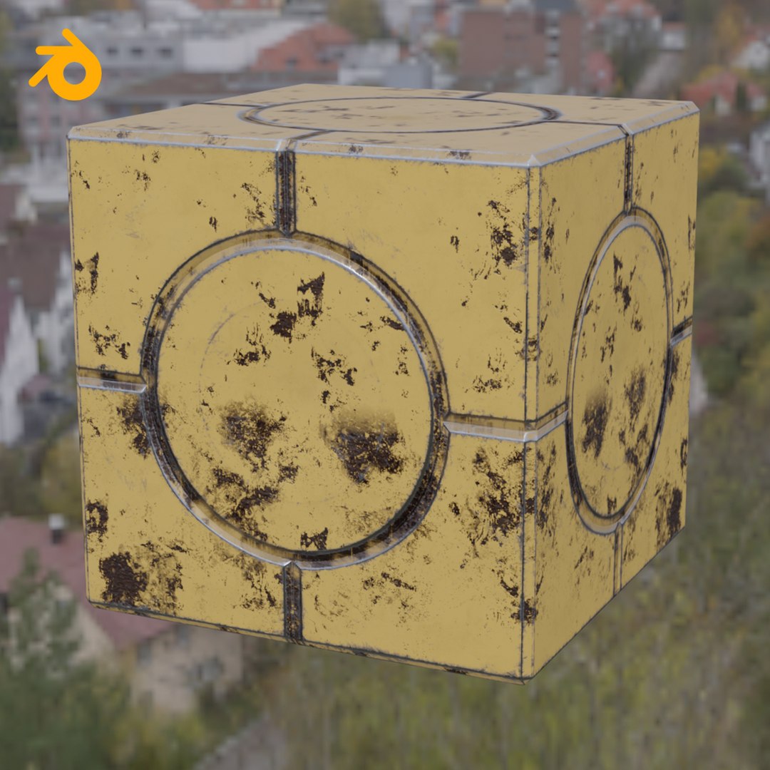 Sci-fi box 3D model - TurboSquid 1491878