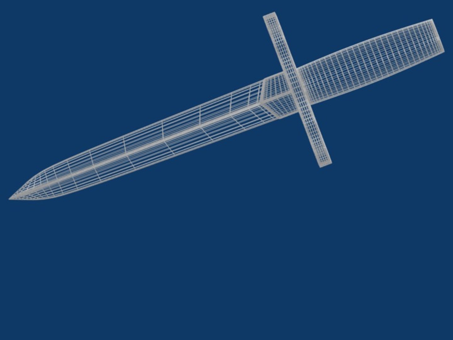 3d model dagger