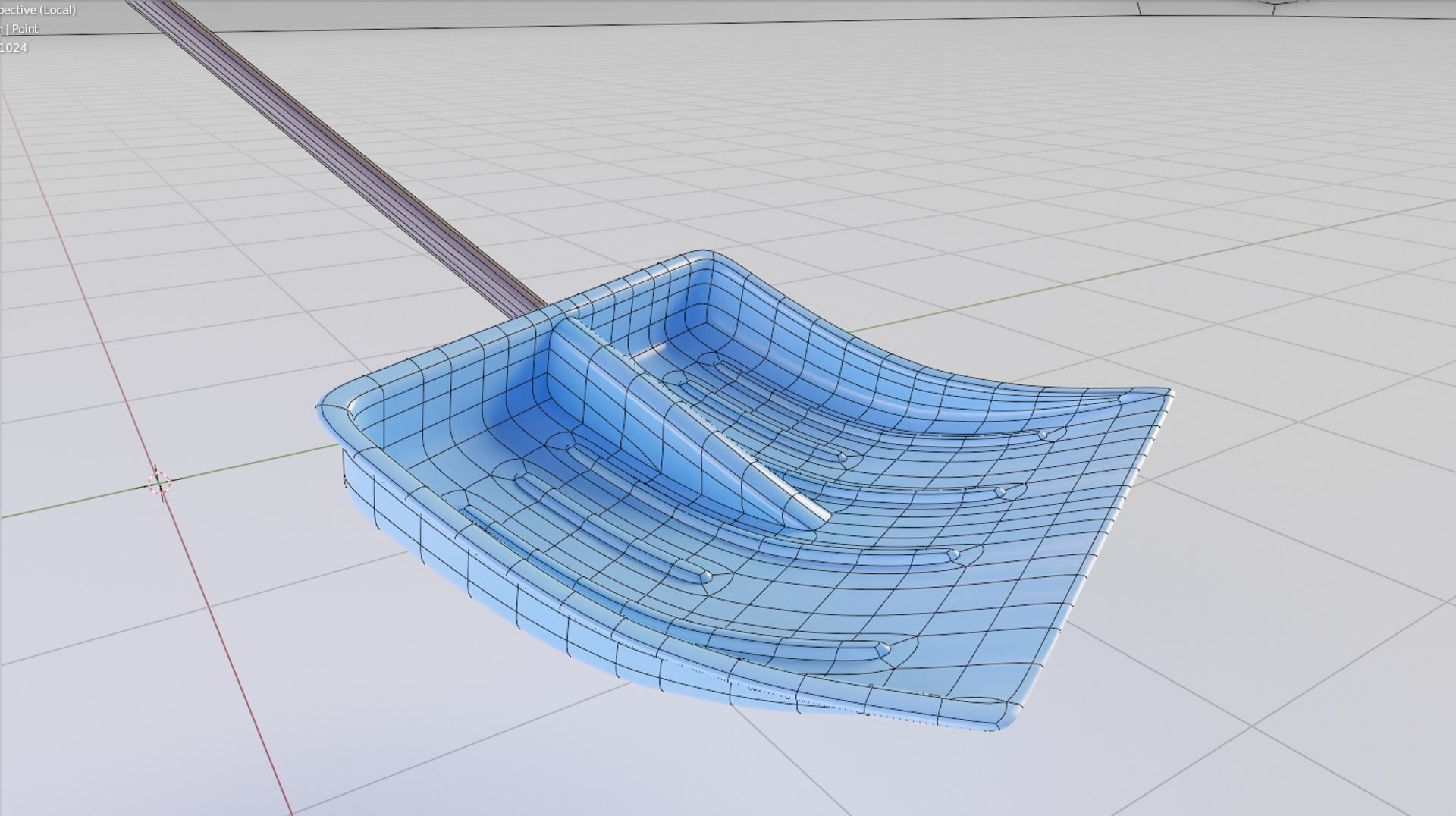 3D Simple Snow Shovel Model - TurboSquid 2013014