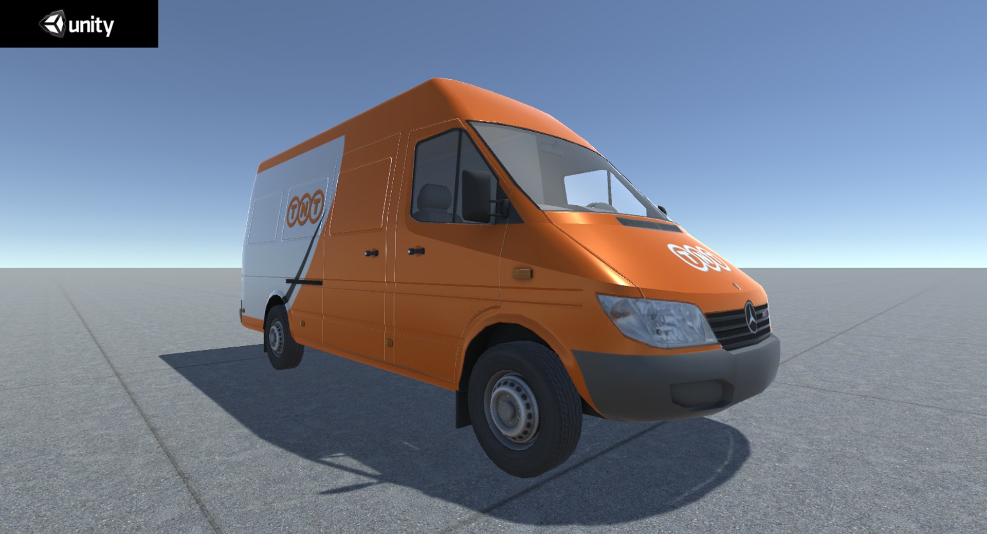 3d Model Mercedes Sprinter Tnt