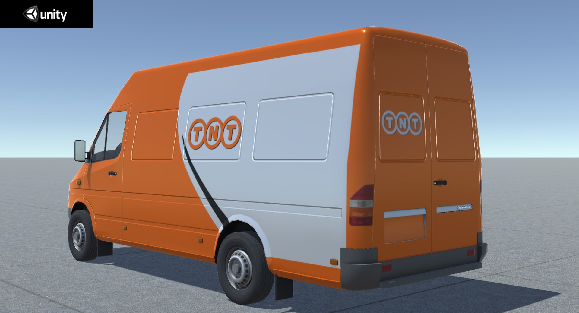 3d Model Mercedes Sprinter Tnt