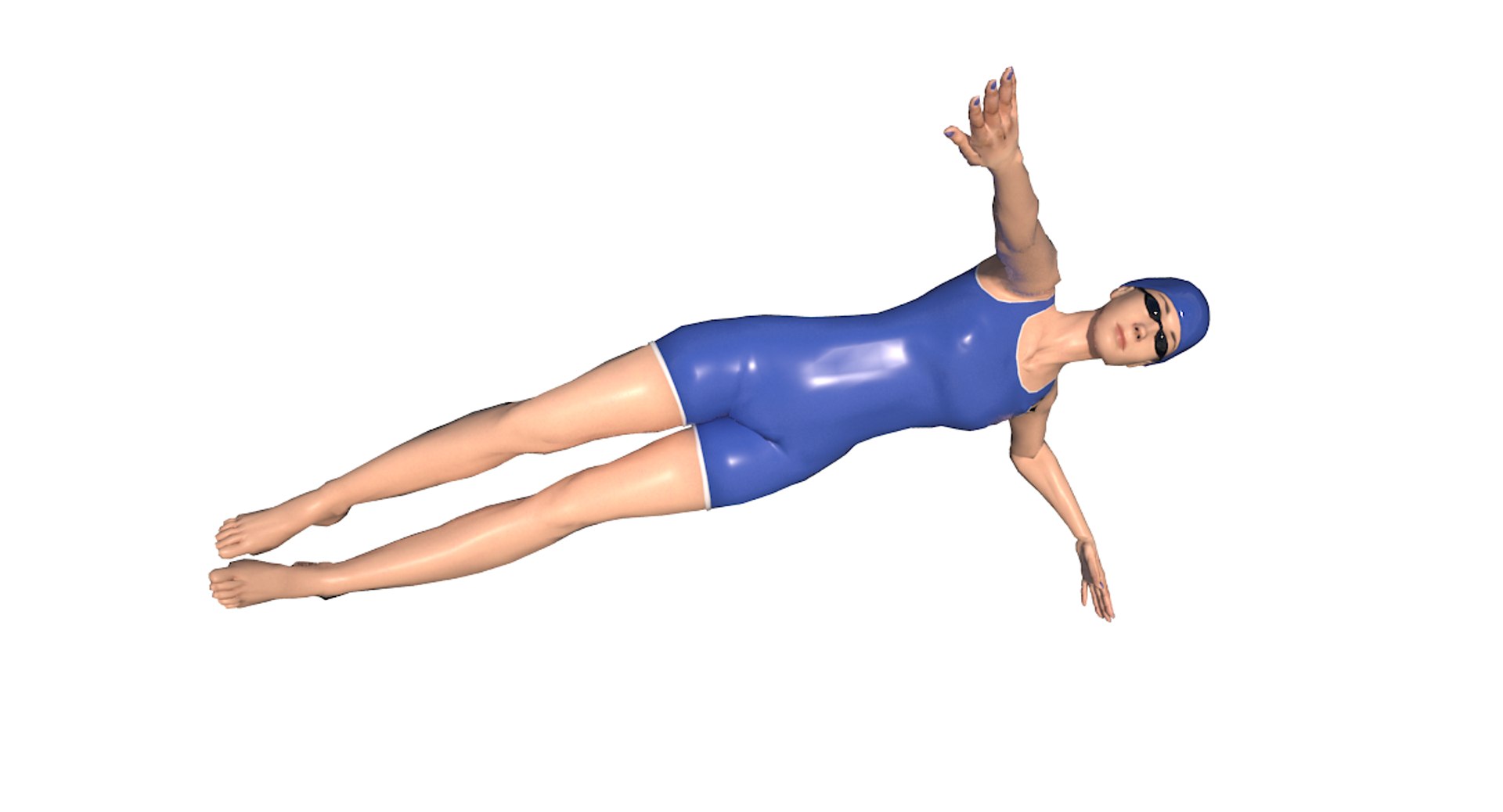 Swimming Style 3D Model - TurboSquid 1336987