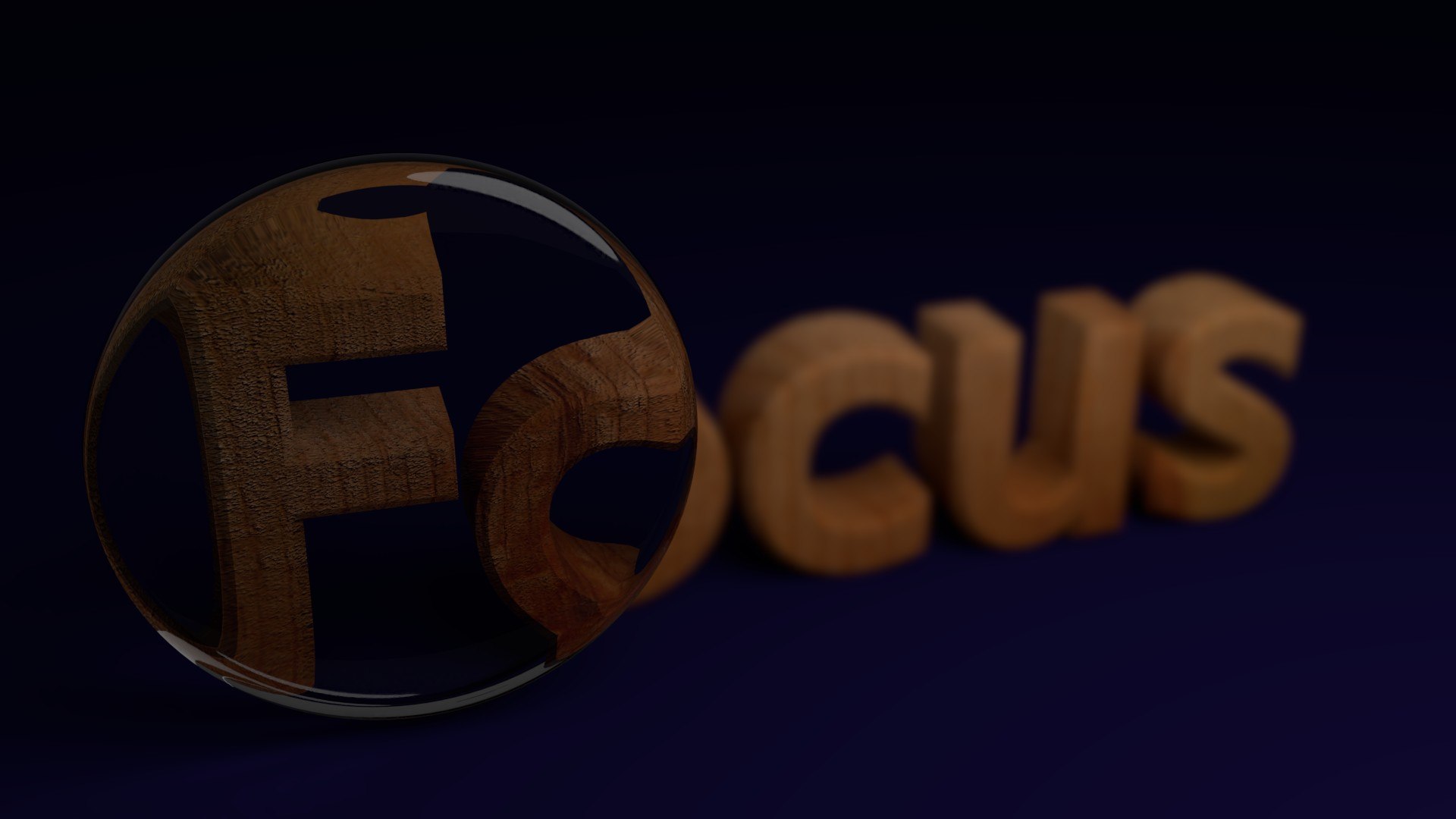 3D Focus Text Animation Model - TurboSquid 1451126
