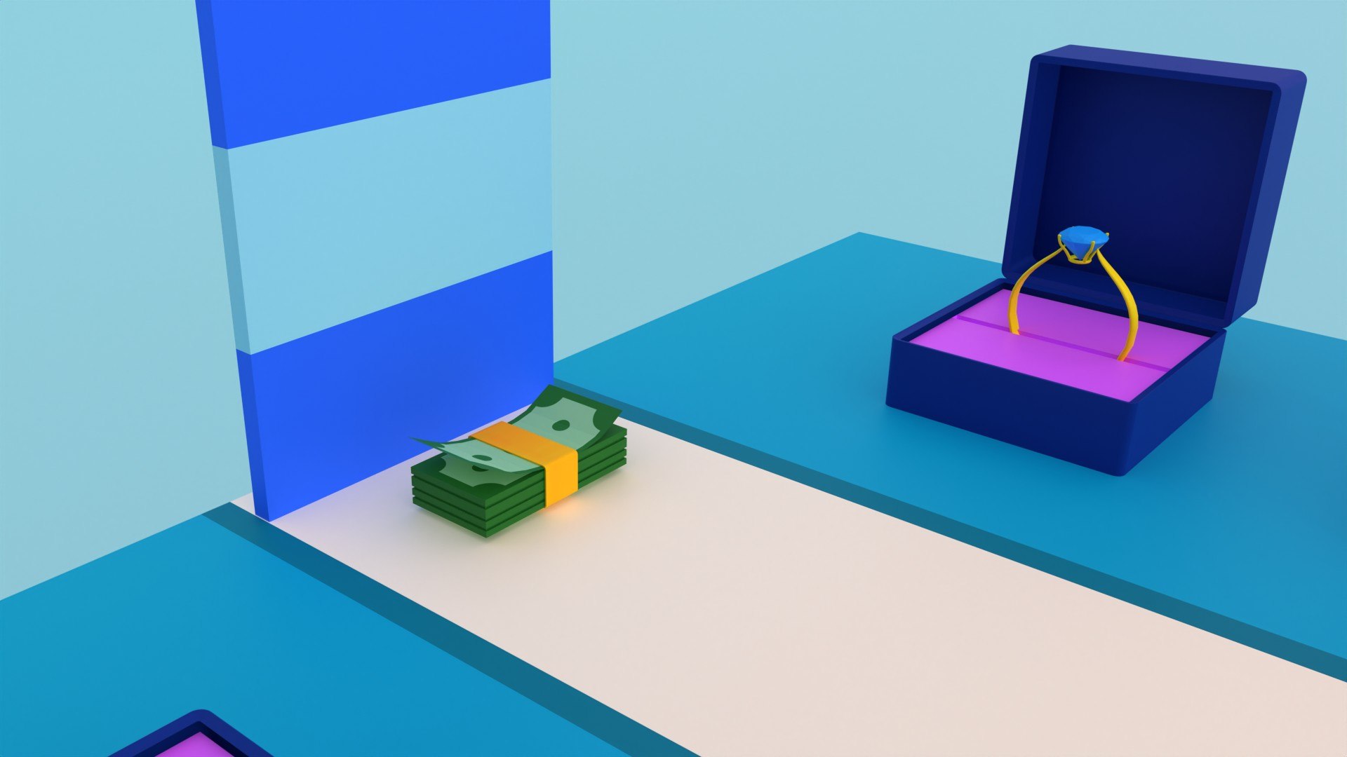 Gems Game Level Environment 3D Model - TurboSquid 2026118