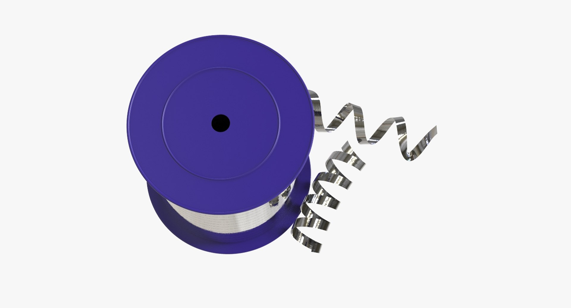 3D roll bolduc ribbon - TurboSquid 1368861