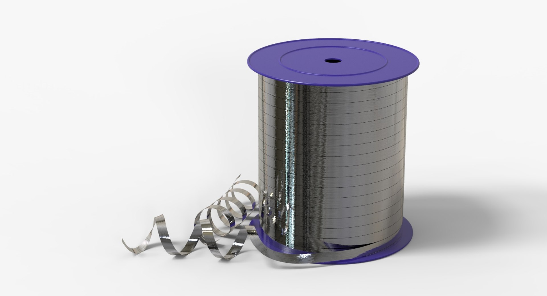 3D roll bolduc ribbon - TurboSquid 1368861