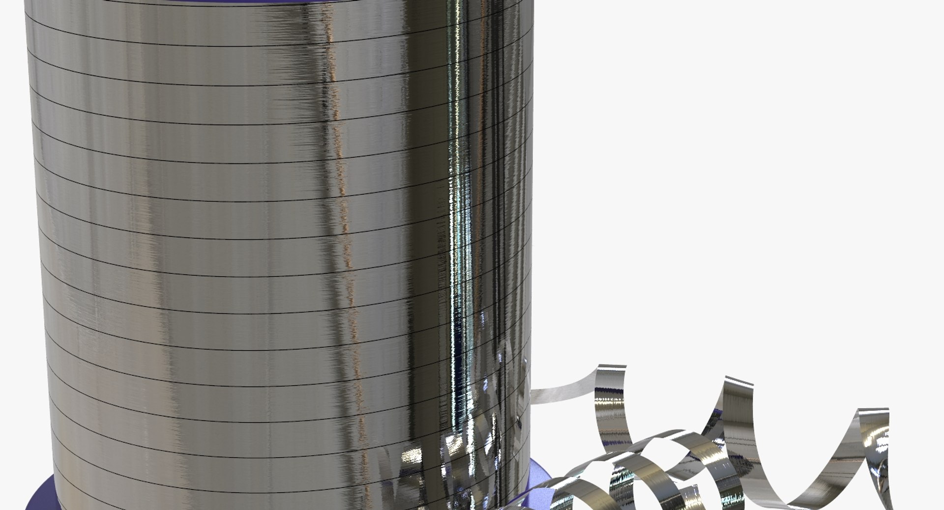 3D roll bolduc ribbon - TurboSquid 1368861