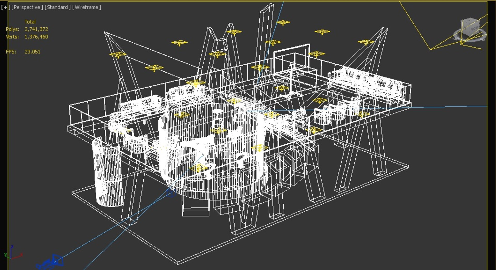 Robotic Arm Exhibition Booth Design Model - TurboSquid 1589306