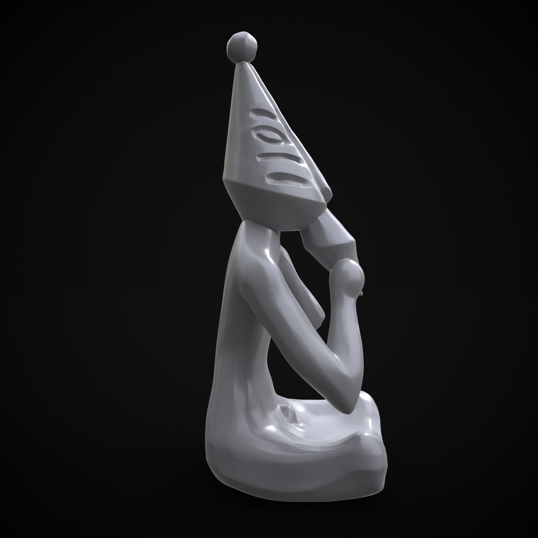 3D Sitting God Statue 3D Print Model Model - TurboSquid 2240104
