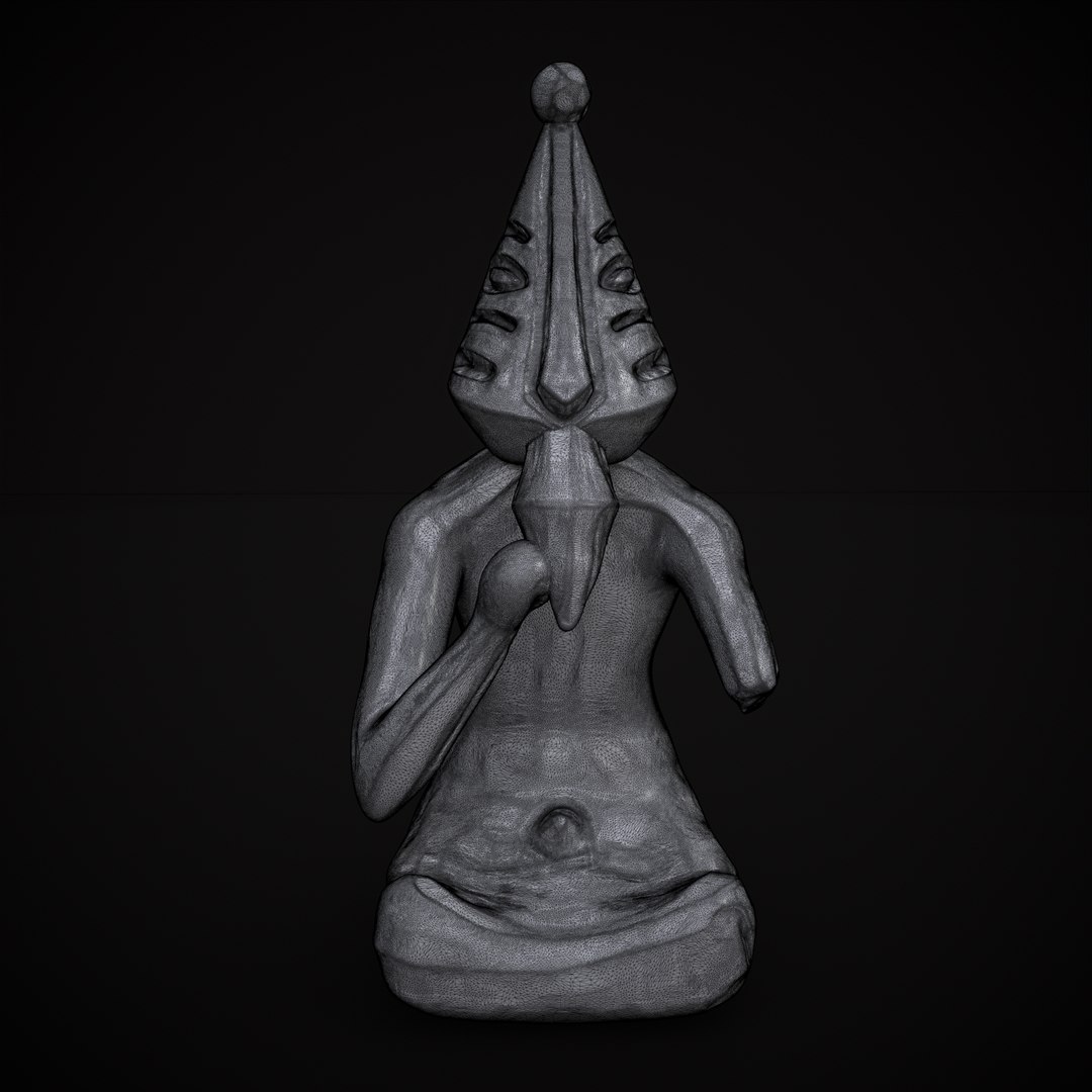 3D Sitting God Statue 3D Print Model Model - TurboSquid 2240104