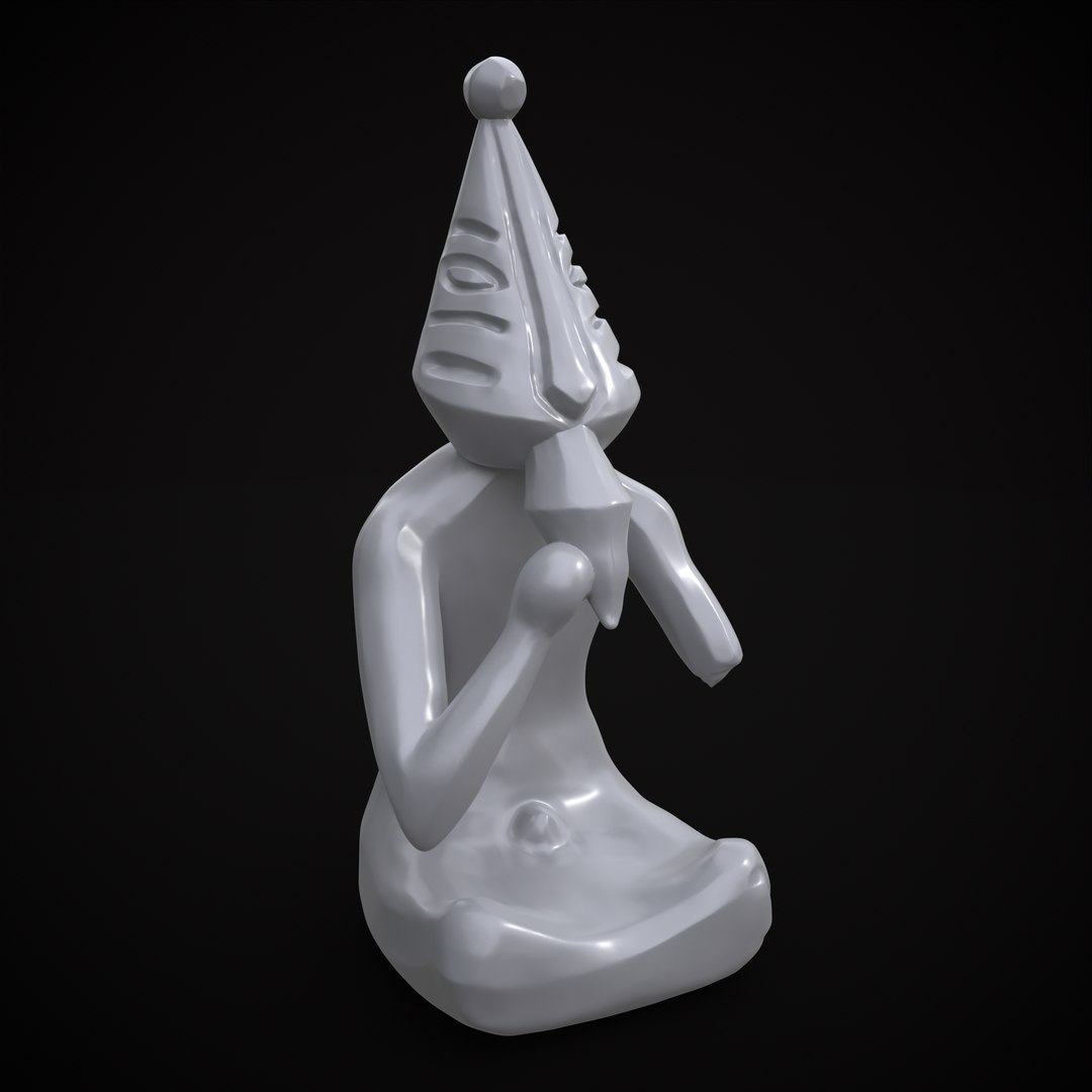 3D Sitting God Statue 3D Print Model Model - TurboSquid 2240104
