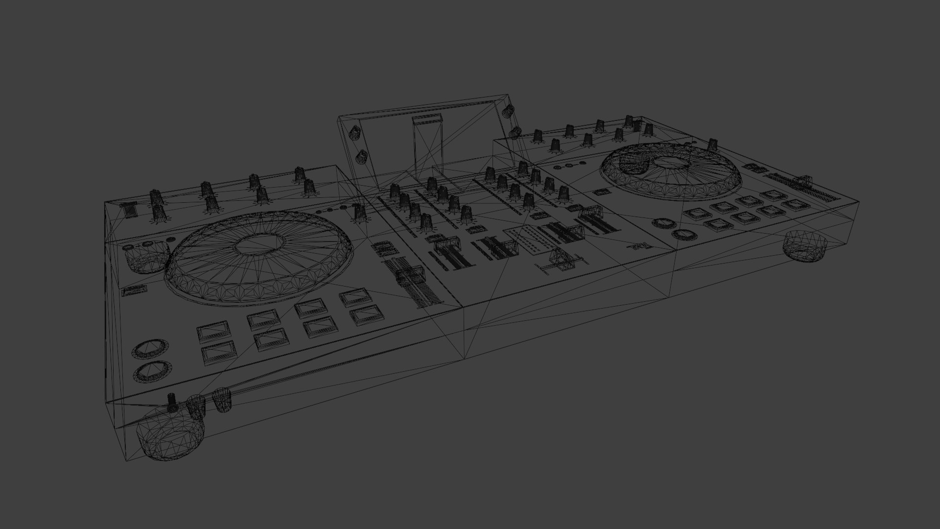 Dj Controler 3D Model - TurboSquid 2358713