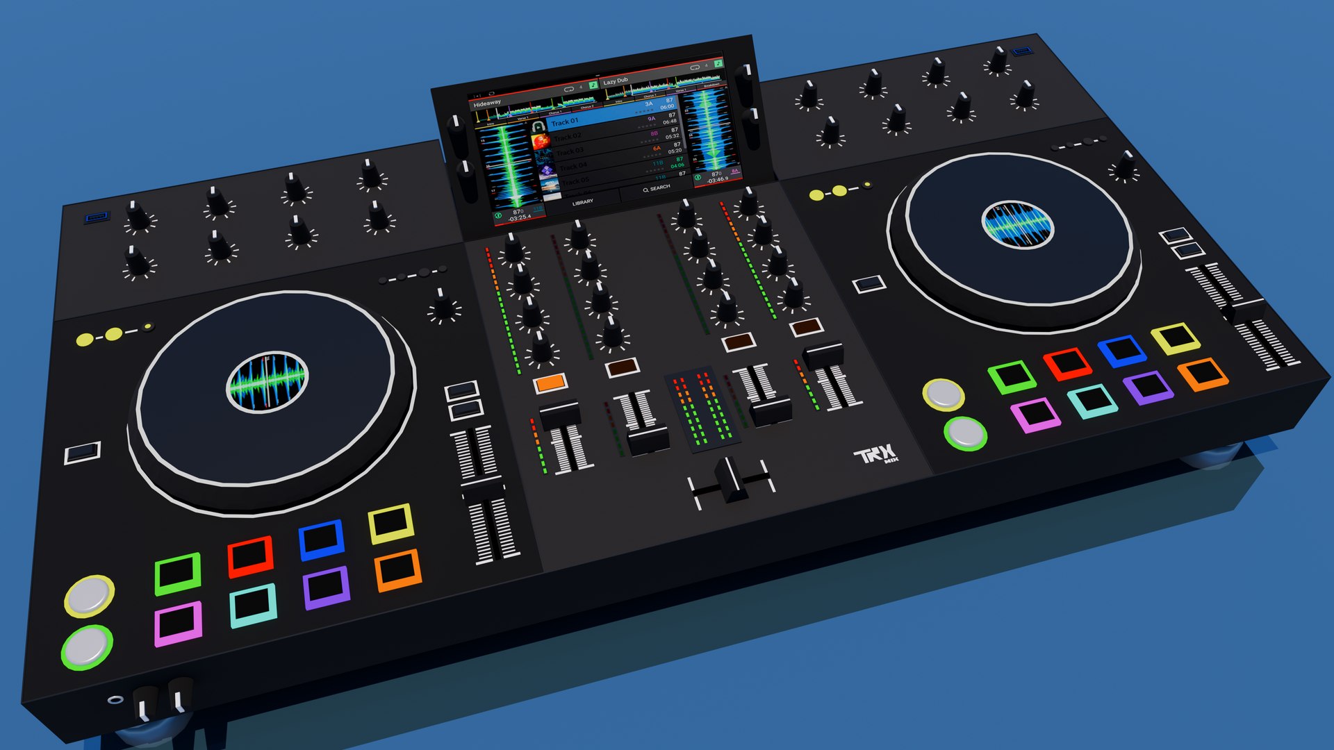 Dj Controler 3D Model - TurboSquid 2358713
